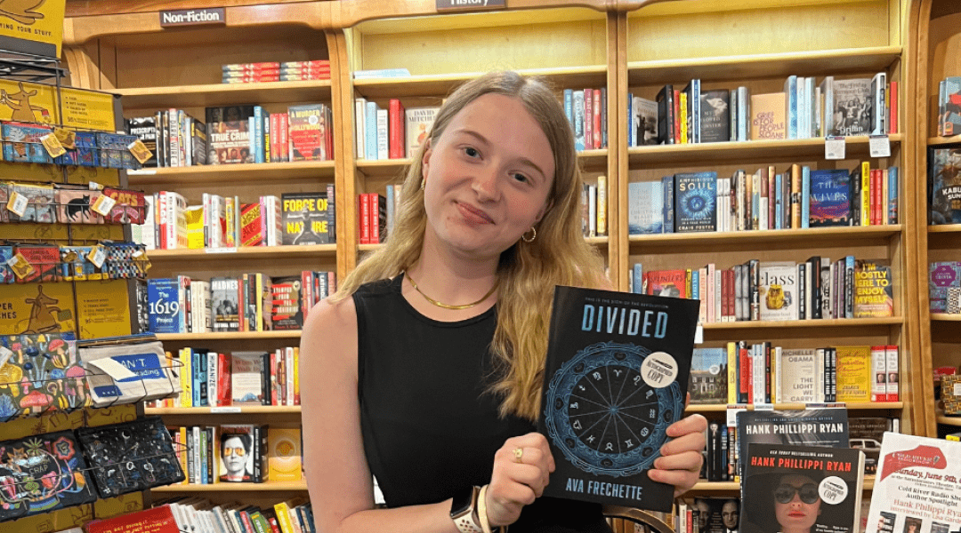 Ava Frechette '27 publishes third book while studying full-time at ...